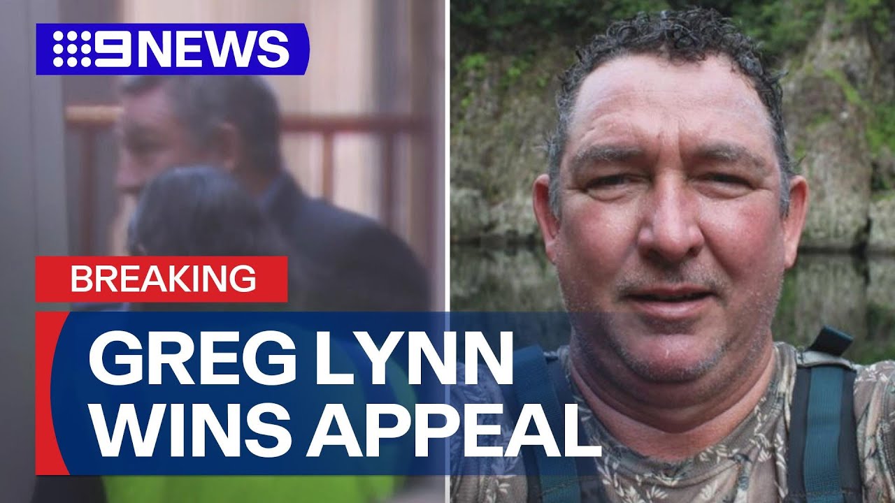 Greg Lynn has murder conviction QUASHED and will face retrial | 9 News ...
