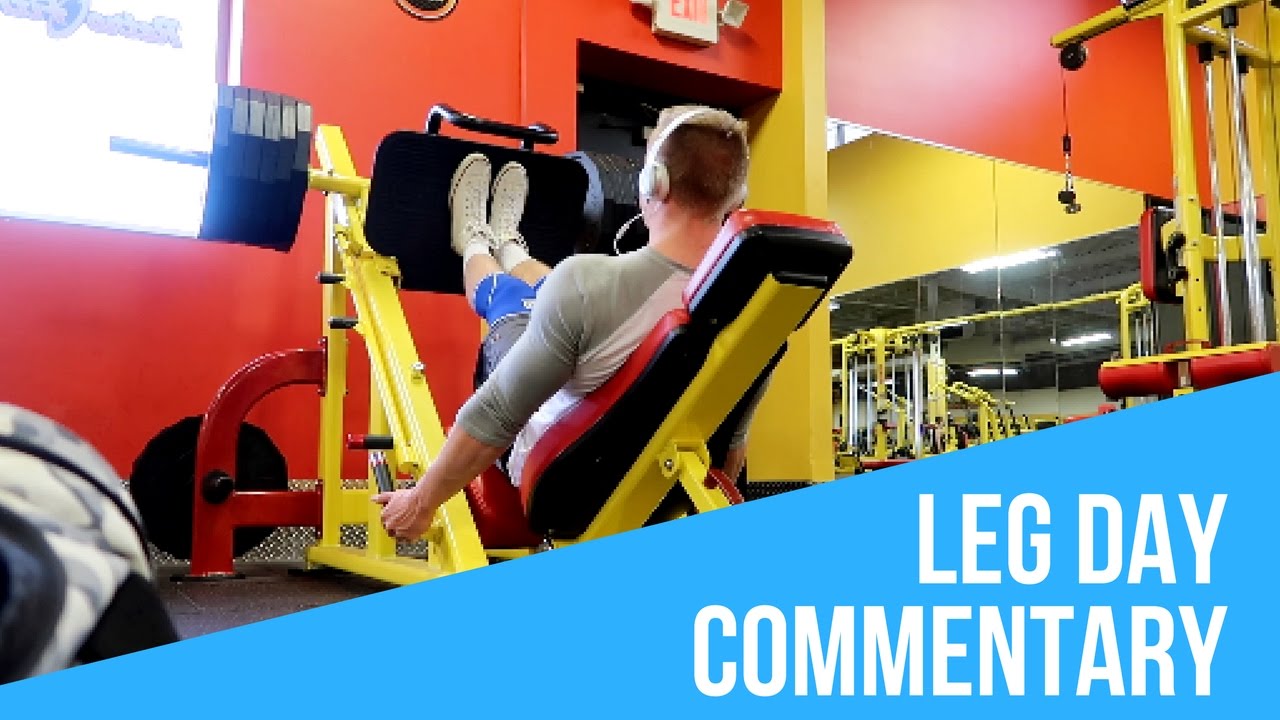 Legs Are Jello | Full Leg Workout Commentary - YouTube