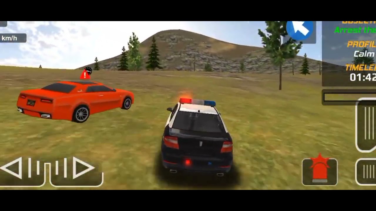 Police car Chas challange game play android games police texi simulator ...