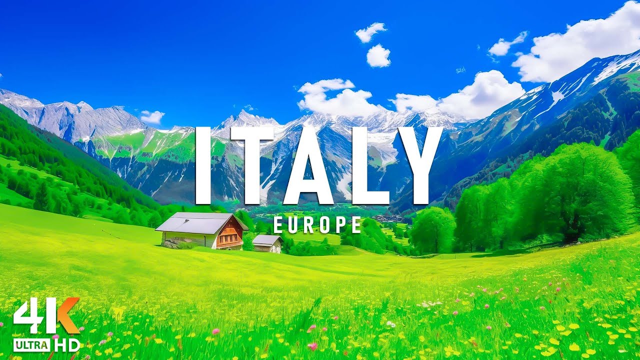 Italy 4K - Relaxing Music With Beautiful Natural Landscape - 4K Video ...