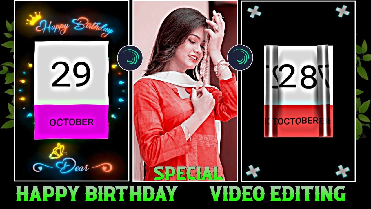 New Happy Birthday🎉 Awesome Video Editing | Birthday Wish Video in XML ...