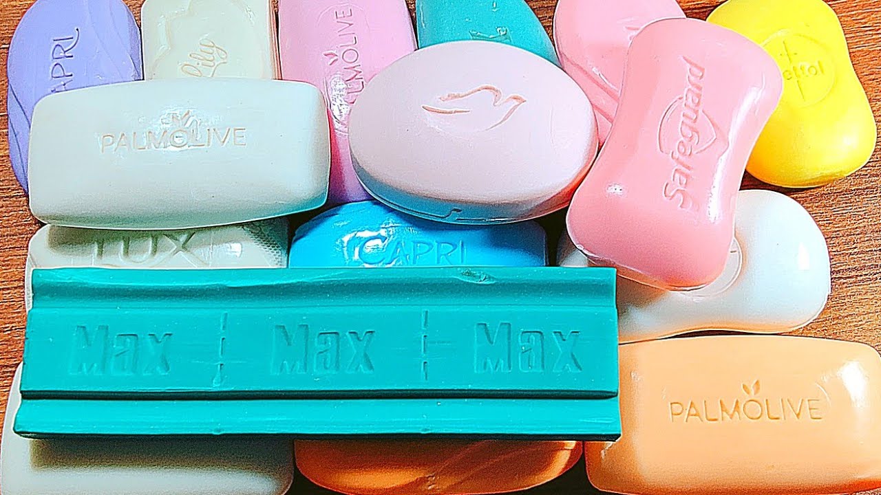 Wow Colourful ASMR Soap international ASMR Leisurely Unpacking Soaps ...
