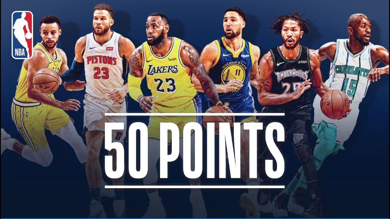 Every 50-Point Game So Far This NBA Season (LeBron, Steph Curry ...