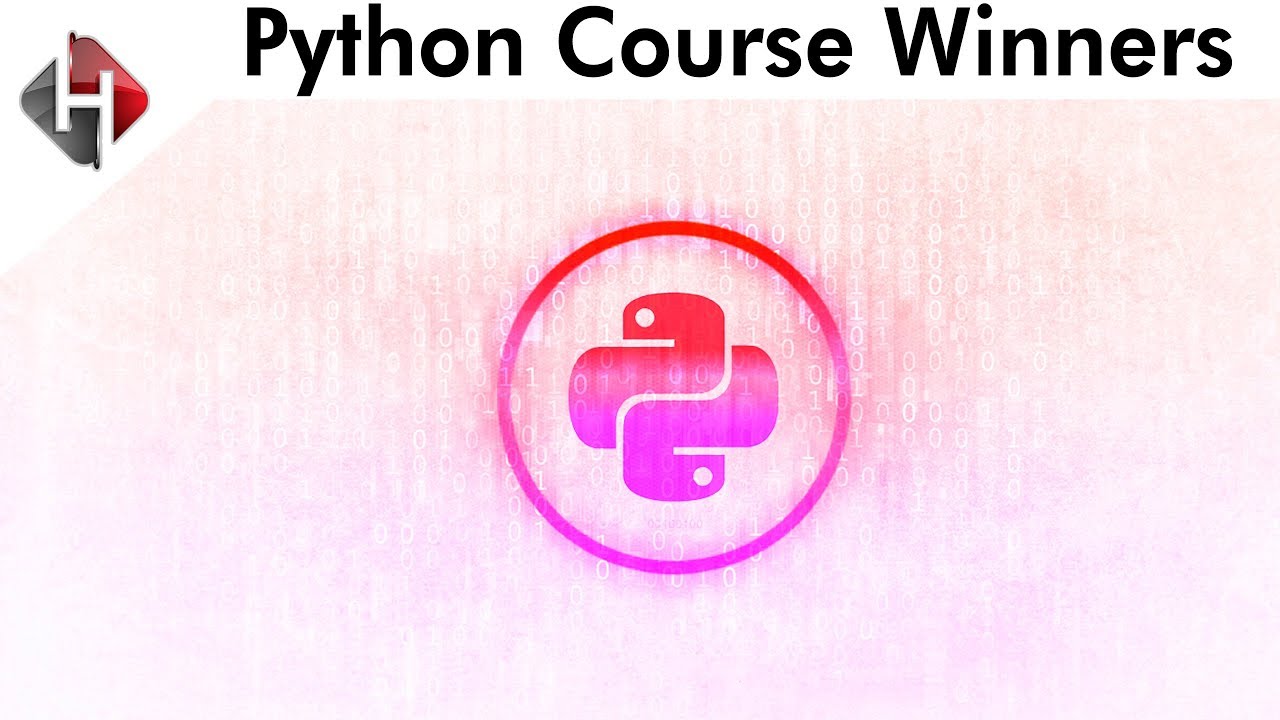 Free Python Course Winners (12/19/2018) - YouTube