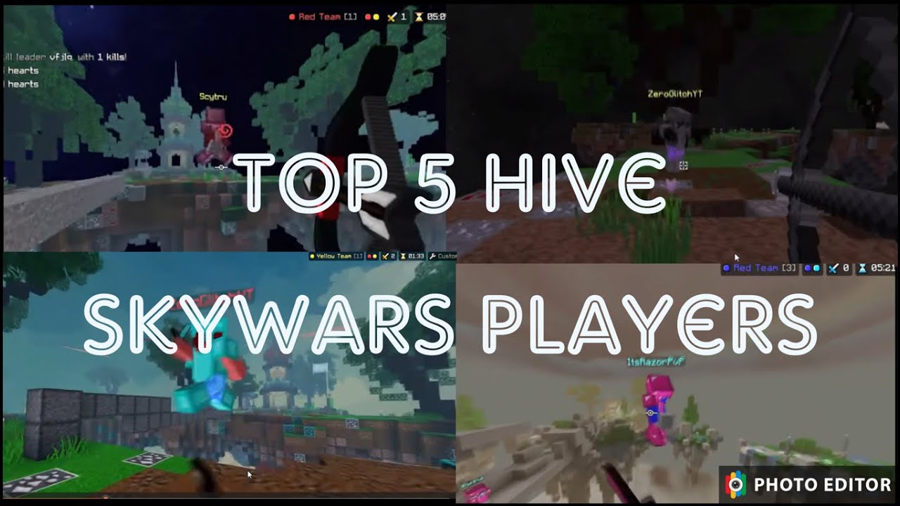 the 5 best hive skywars players - YouTube