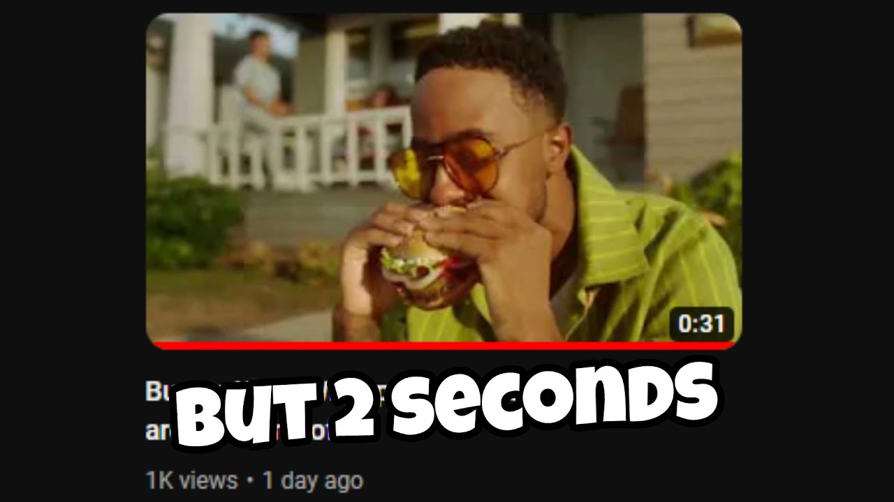 Burger King "Whopper Whopper" the vocals are 2 seconds off - YouTube
