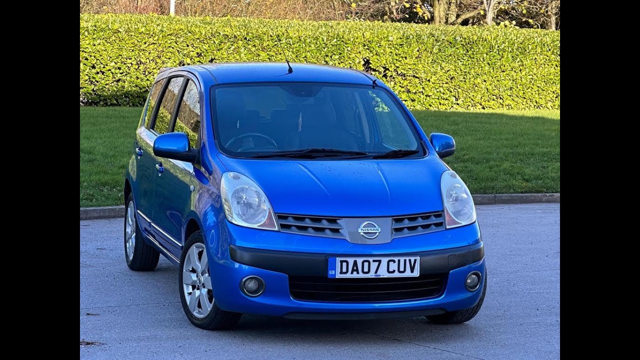 Nissan Note 1.6 16v SVE 5dr - YouTube