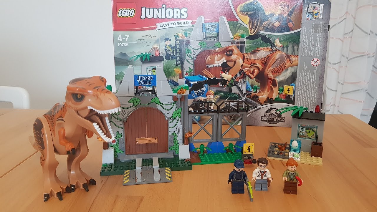 LEGO 10758 Ausbruch des T-Rex Review\Deutsch - YouTube