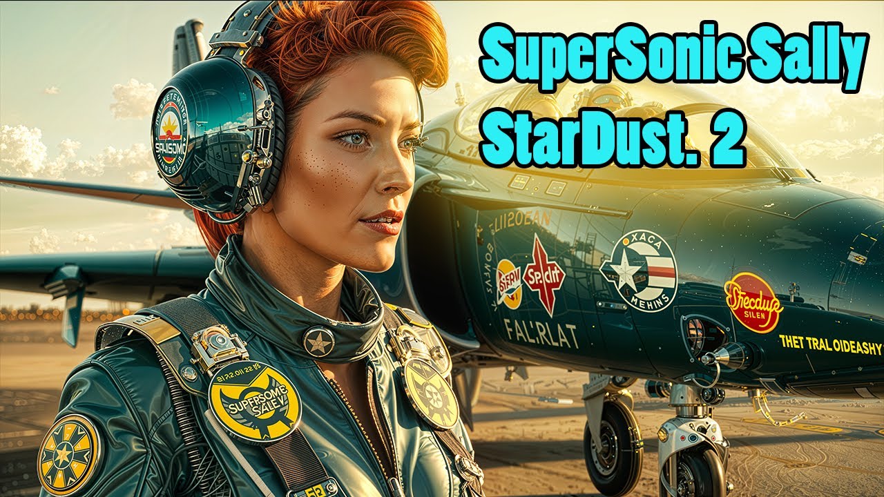 SuperSonic Sally_StarDust 2. Super Panavision. Ai. 4K. - YouTube