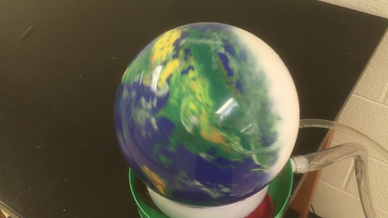 Kugel Fountain - Floating Bowling Ball - YouTube