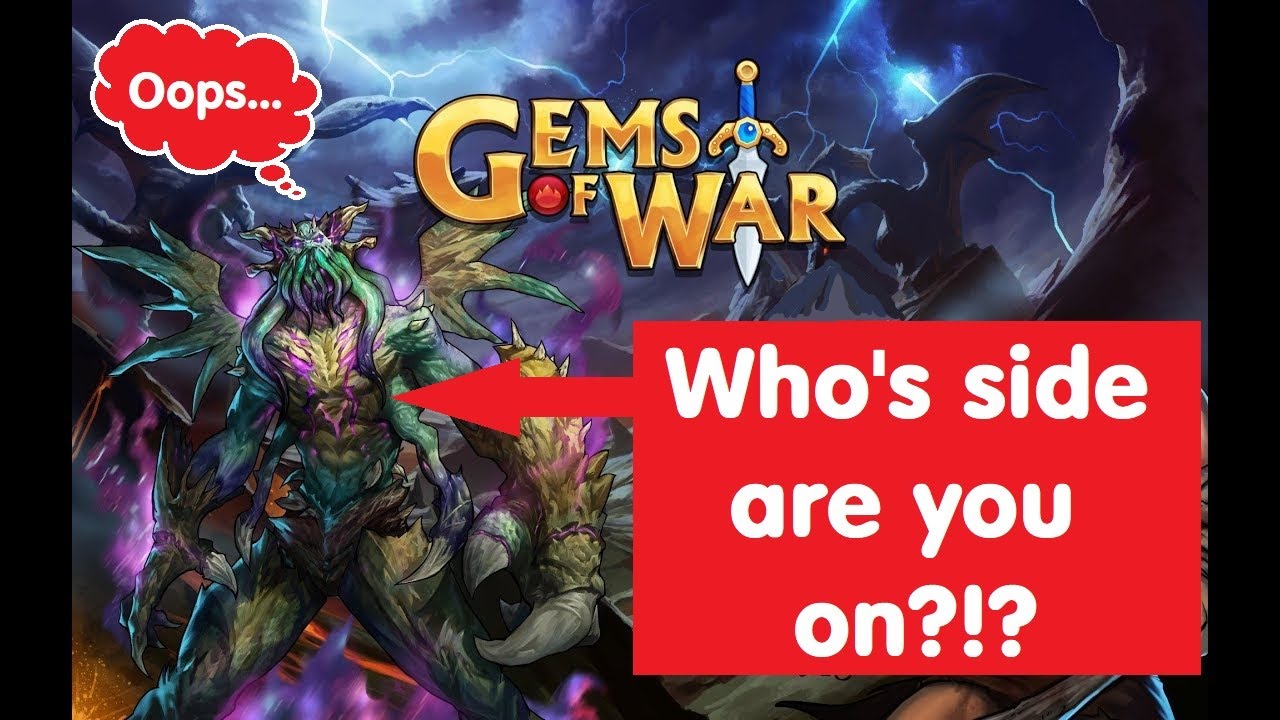 Gems of War Guild Wars Blue Day Teams guide and strategy! When Zuul goes ROGUE! - YouTube