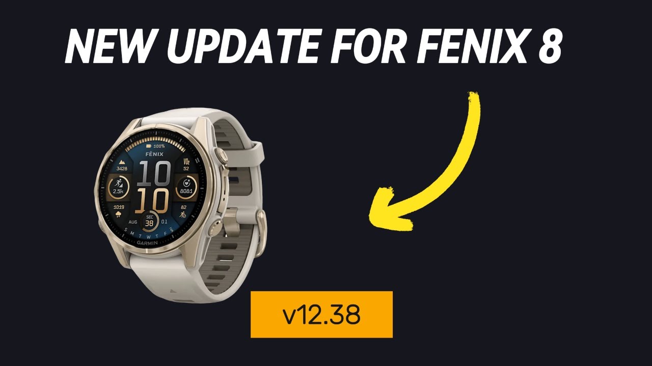 New Update! Garmin Rolling New Software Update to Fenix 8 and Enduro 3 ...