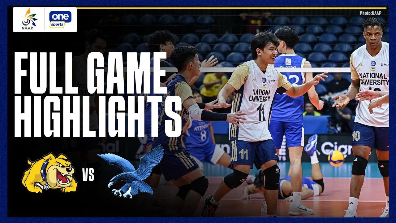 NU vs ATENEO | FULL GAME HIGHLIGHTS | UAAP SEASON 88 MEN’S VOLLEYBALL ...