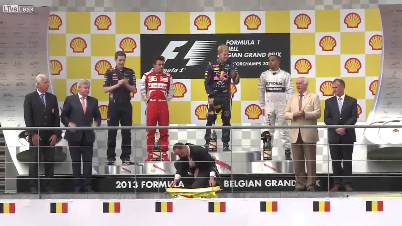 Shell VS. Greenpeace Belgian Grand Prix F1 - YouTube