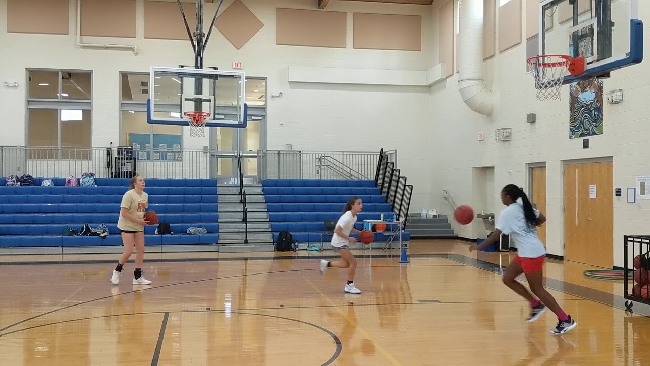 Overhand weakside layup - YouTube