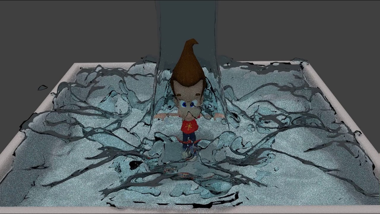 Jimmy Splash (Cycles Render) - YouTube