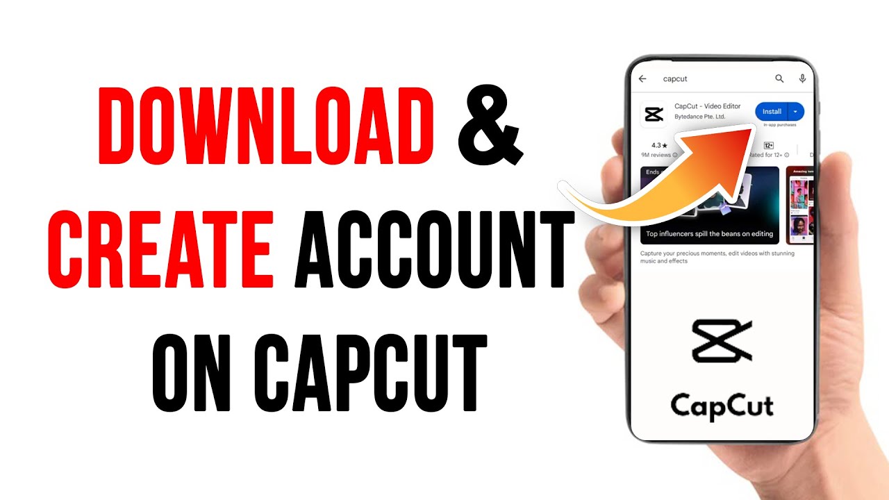 How To Download & Create Account On CapCut | Install & Sign Up In ...