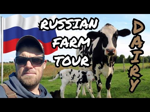RUSSIAN Farm Tour - YouTube