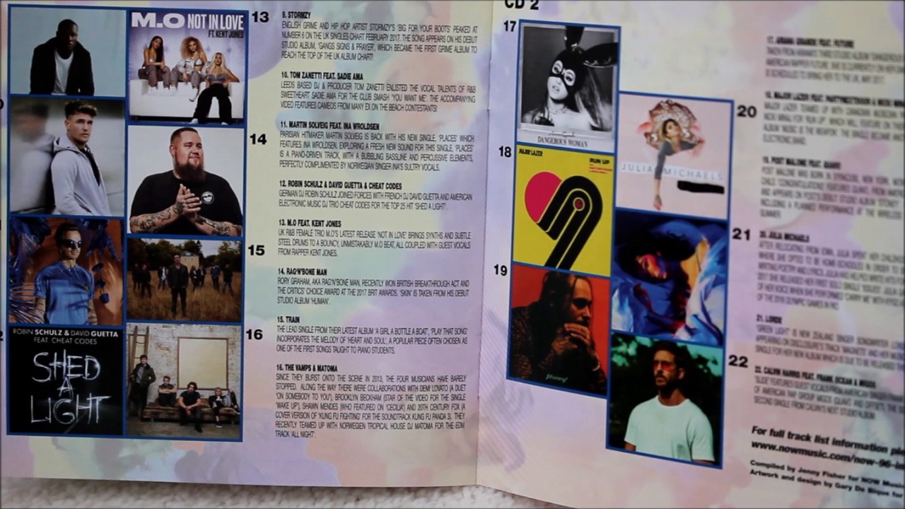 Now That's What I Call Music 96 CD Review - YouTube