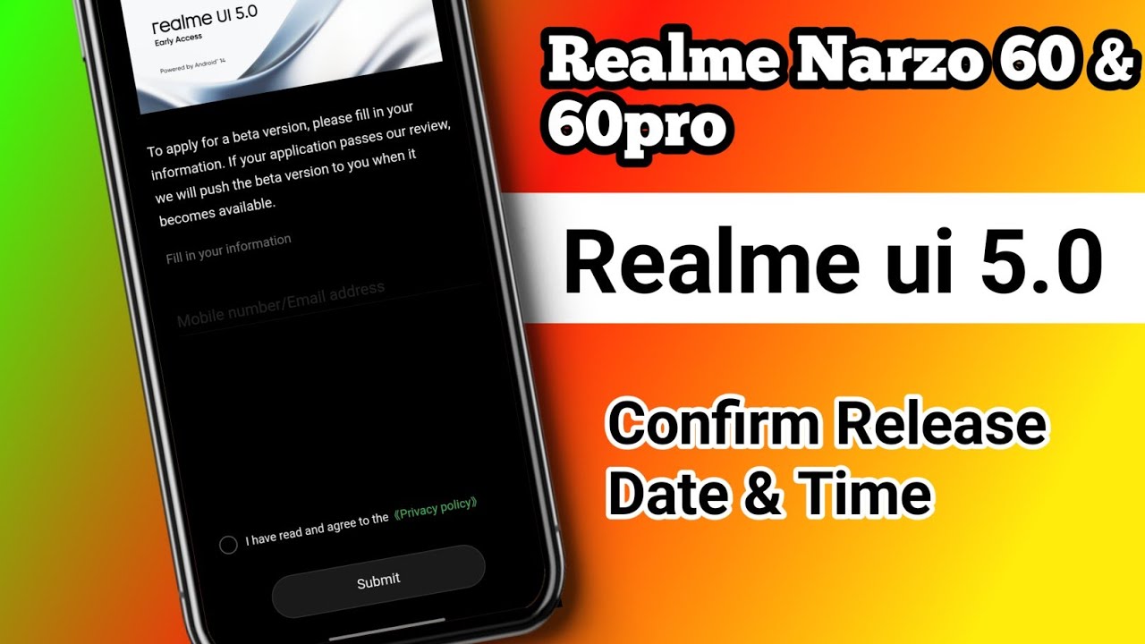 Realme ui 5.0 | Realme Narzo 60 & 60pro Realme ui 5.0 Update | Realme Narzo 60 & 60 Pro Android ...