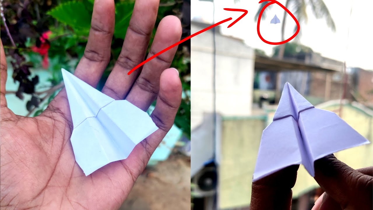 Smallest paper plane | paper plane | Mini paper plane | MisterAllMaker ...