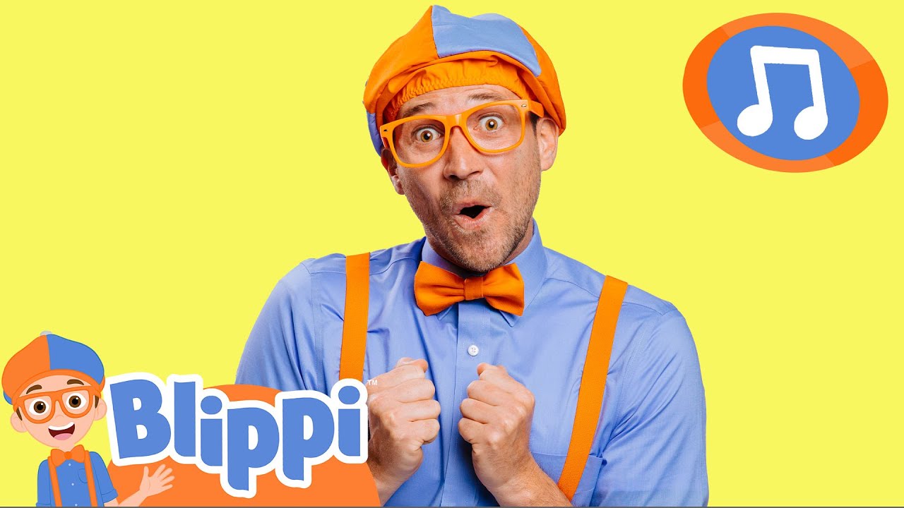 Staying Healthy and Playing with Blippi | Blippi Music Videos for Kids ...