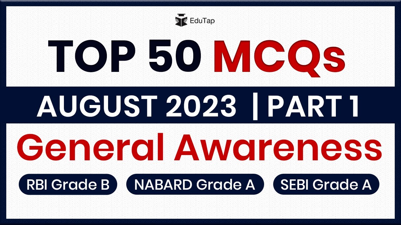 General Awareness MCQs Revision | EduTap Daily Current Affairs Classes ...