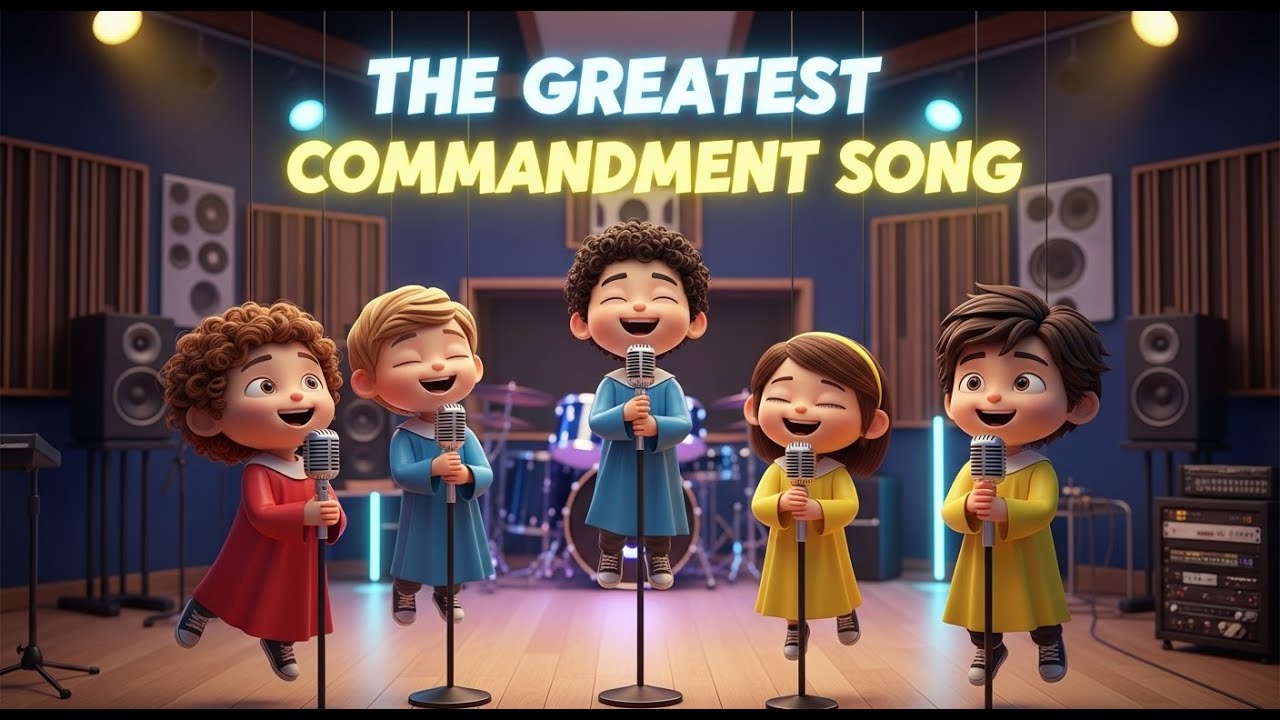 The Greatest Commandment Song for Kids | Fun 3D Bible Song About Love ...