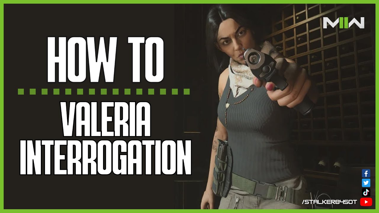 HOW TO COMPLETE THE INTERROGATION IN EL SIN NOMBRE (Call of Duty ...
