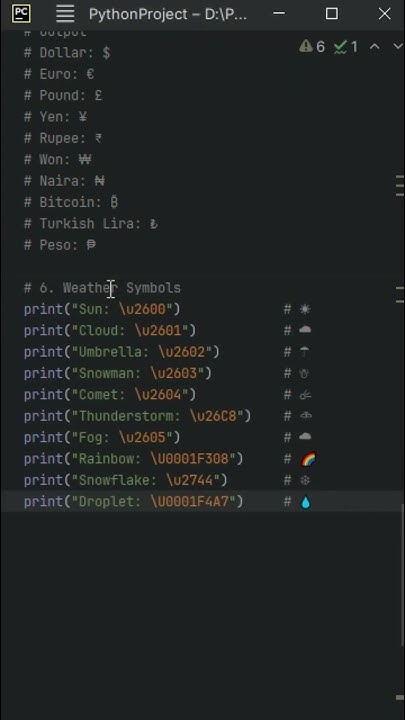 Python - Print Tricks: Unleash Symbols & Emojis! - #python #coding #shorts - YouTube