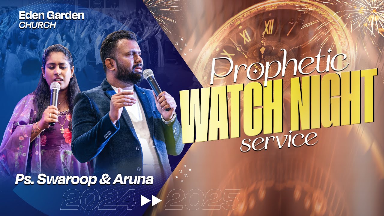 Prophetic Watch Night Service || 31 - 12 - 2024 || Ps Swaroop Victory ...