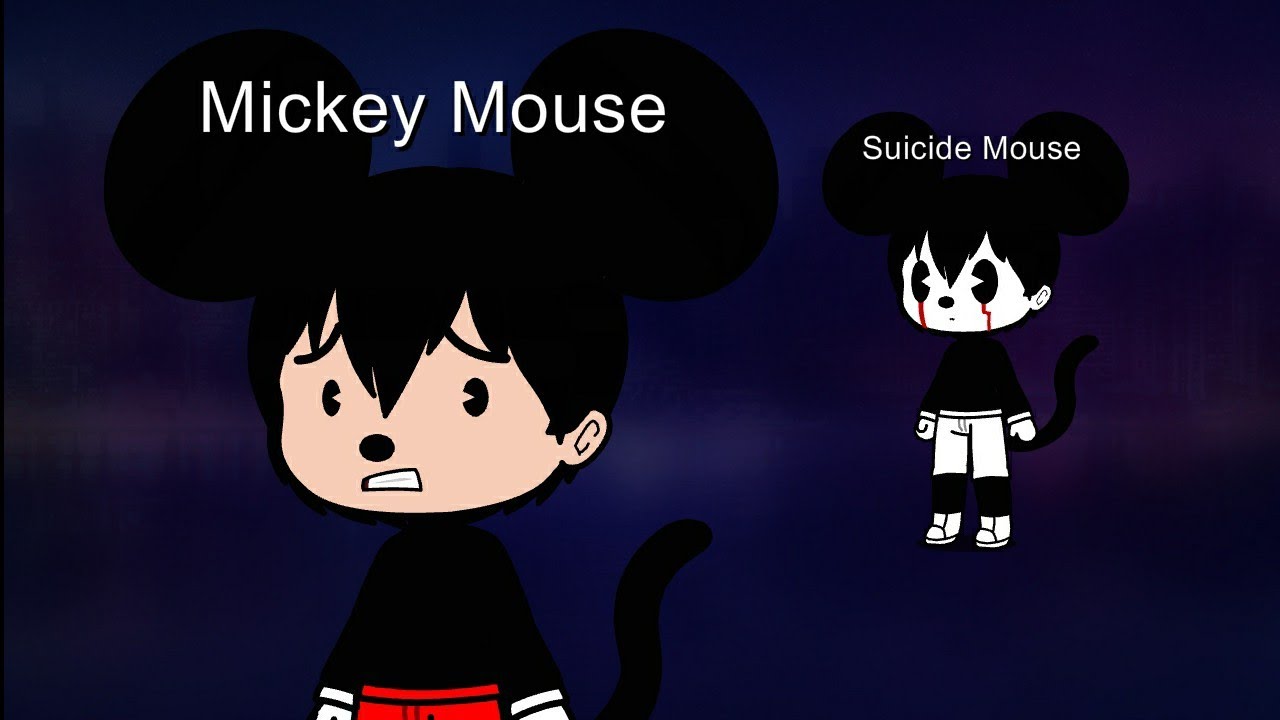 (Gacha Club) Mickey Mouse conhece Sad-Mouse - YouTube