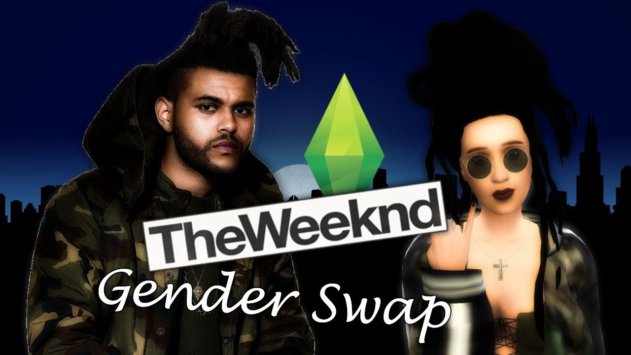 The Sims 4 || The Weeknd Gender Swap - YouTube