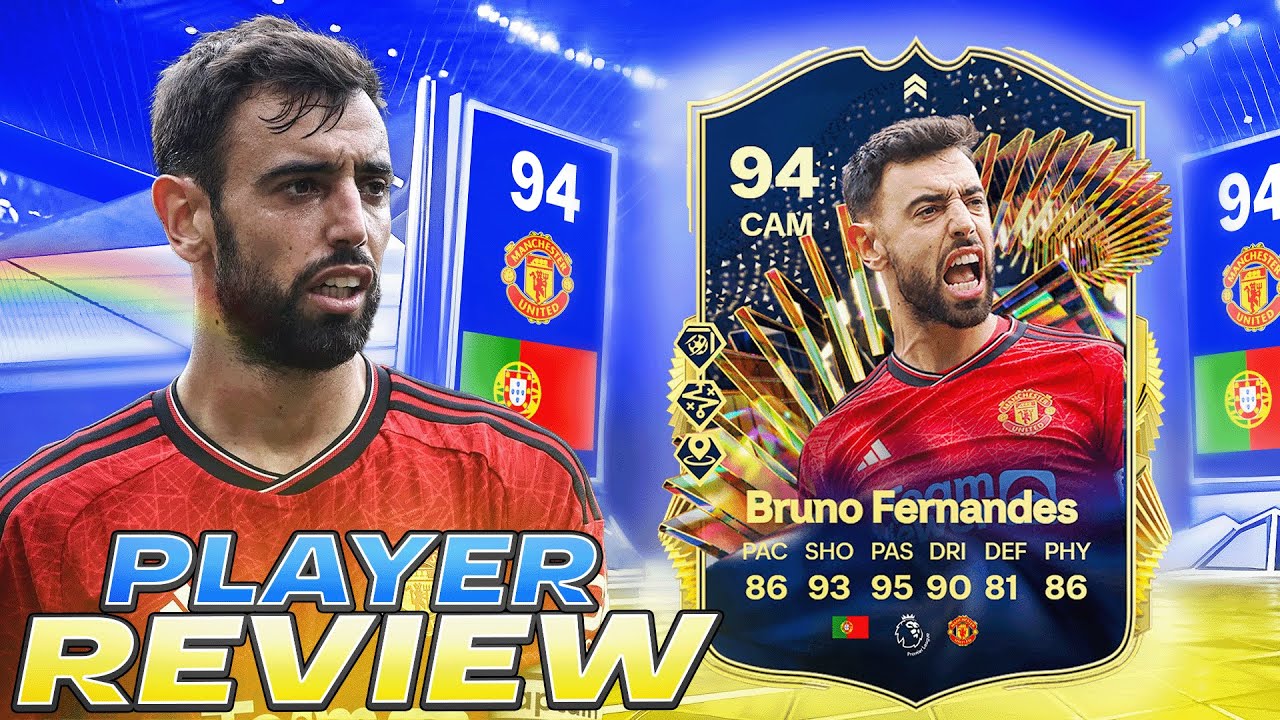 🔥94 TOTS LIVE BRUNO FERNANDES PLAYER REVIEW - EA FC 24 ULTIMATE TEAM ...