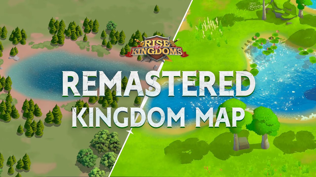Graphics Overhaul: Kingdom Map | Rise of Kingdoms Remastered - YouTube