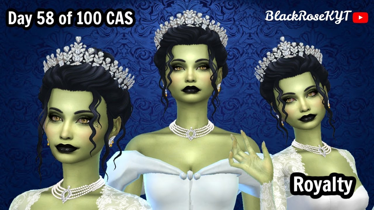 Day 58 of 100 CAS | Royalty | The Sims 4 - YouTube
