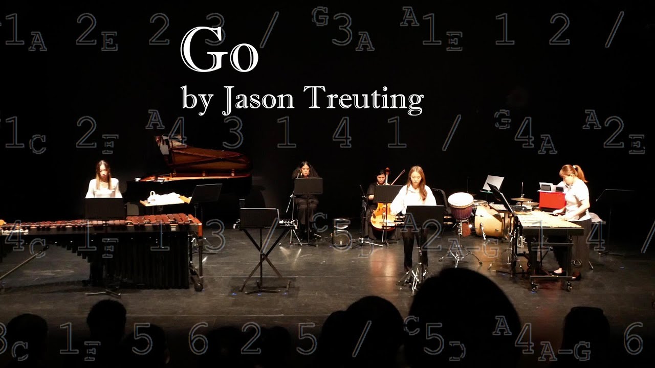 「Go」 by Jason Treuting | Cc打擊樂2021年度音樂會【喧囂之中】 - YouTube