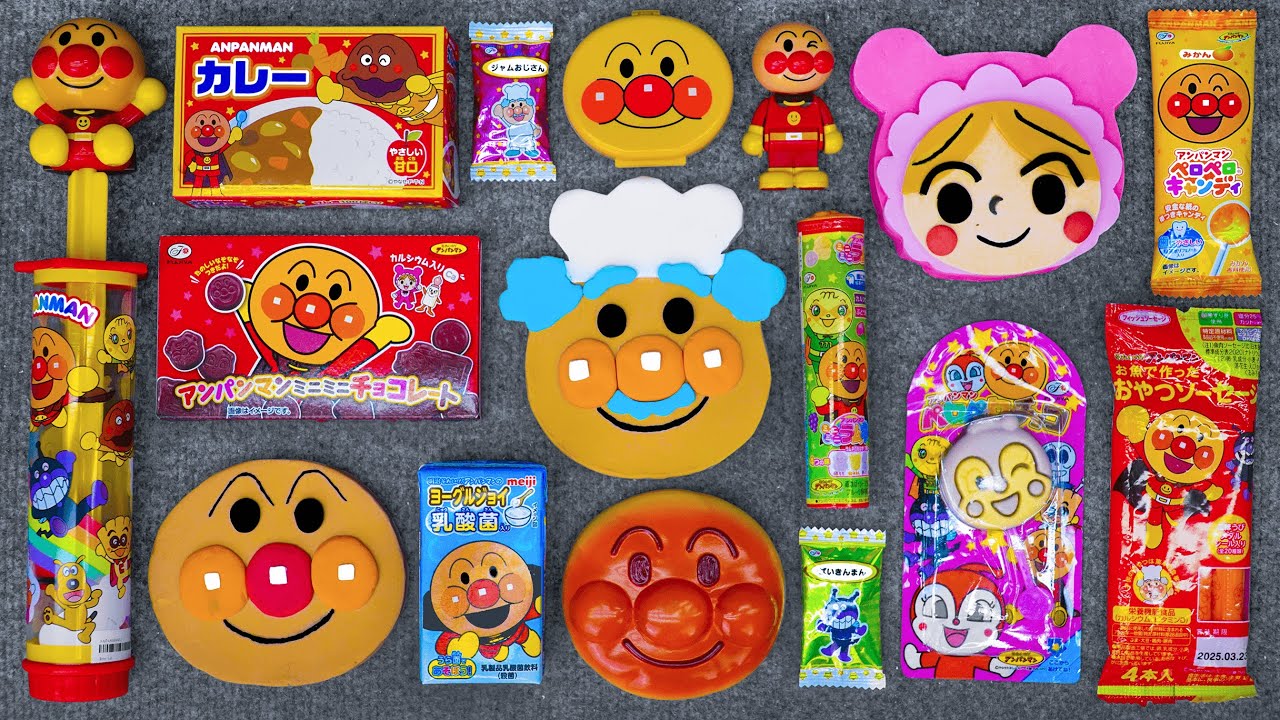 Unboxing Anpanman Candy [アンパンマン キャンディ - YouTube