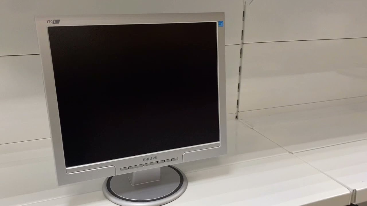 Монитор Philips 170S - YouTube