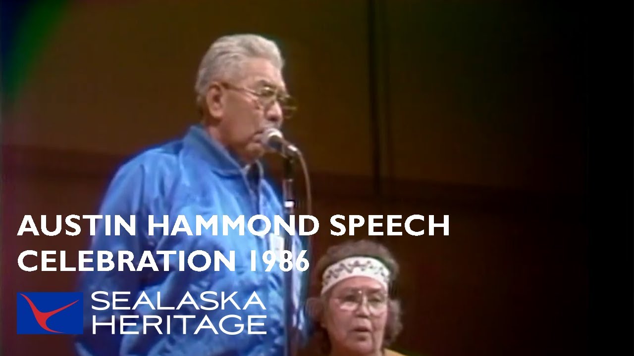 Austin Hammond Speech at Celebration 1986 | Sealaska Heritage - YouTube