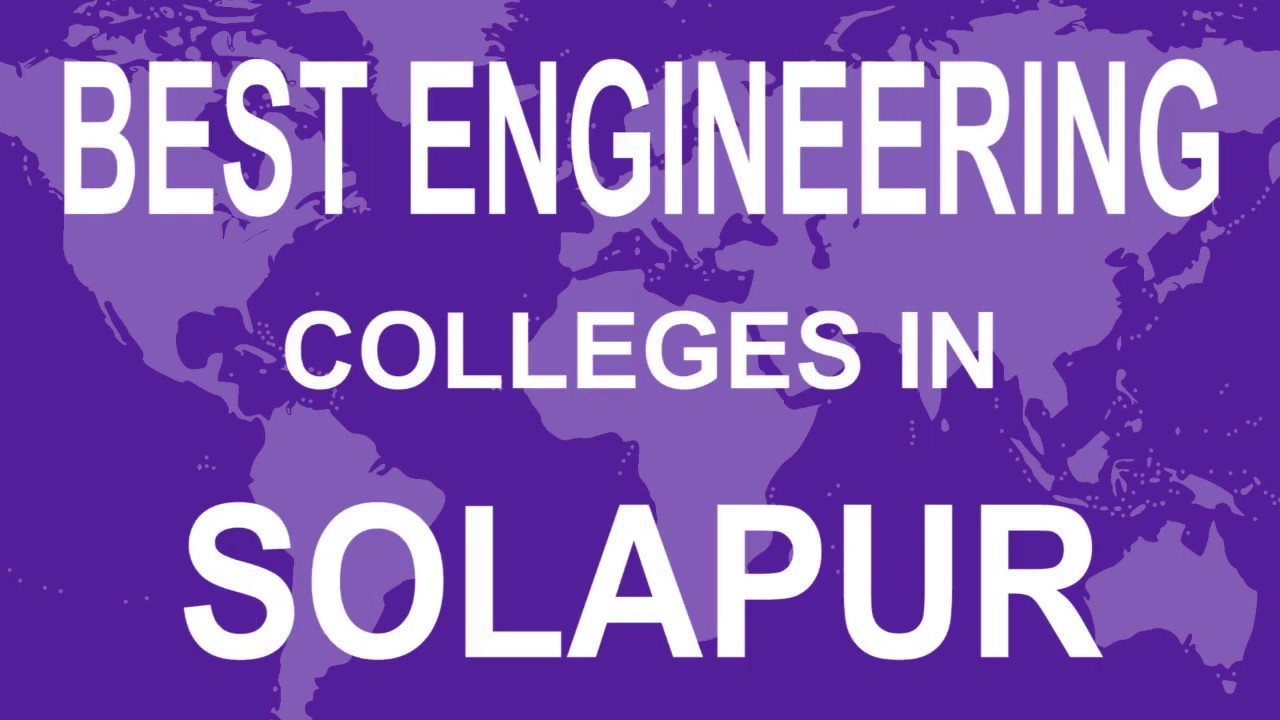 Best Engineering Colleges in Solapur - YouTube