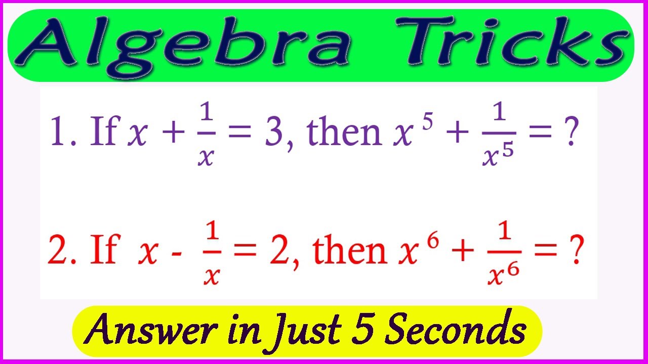 Algebra Tricks I Best Algebra Tricks In Telugu I Useful To All algebra-tricks-i-best-algebra-tricks-in-telugu-i-useful-to-all