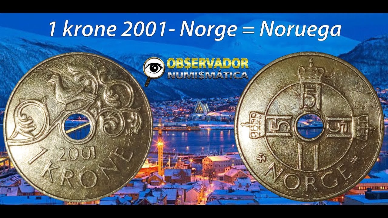 1 KRONE 2001 NORGE = NORUEGA - YouTube