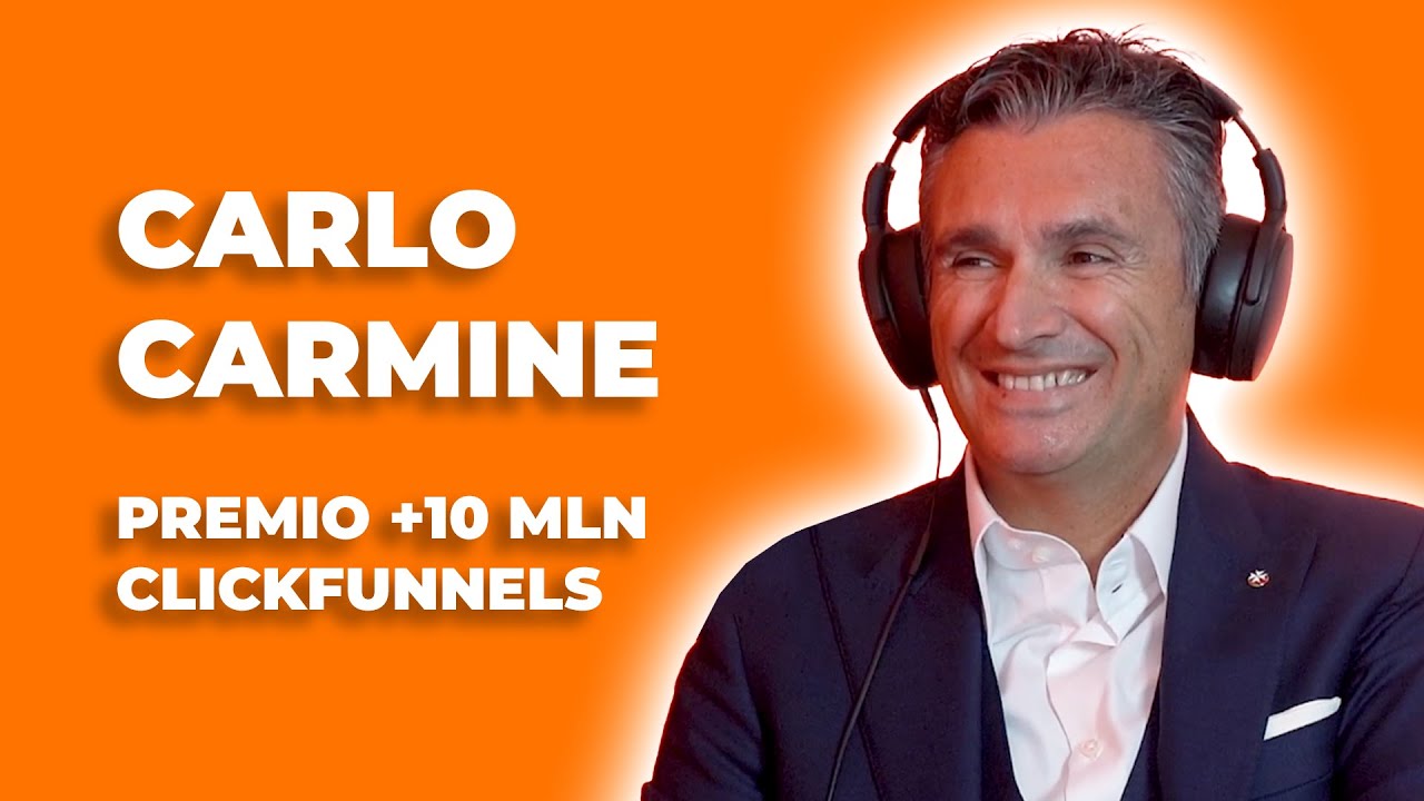 Premio ClickFunnels da +10 MLN di Fatturato, Carlo Carmine - Fatturare ...