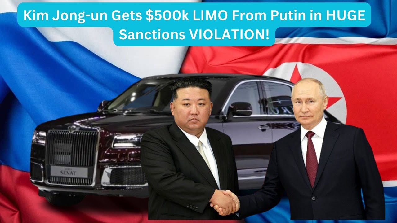 Aurus Senat? Kim Jong Un Receives Luxury Russian Car From Putin As ...