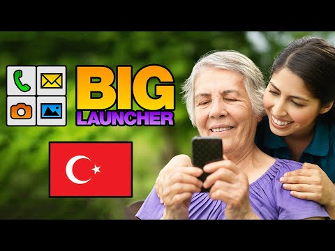 BIG Launcher - Yaşlılar ve görme sorunu olan insanlar için basit ana ekran