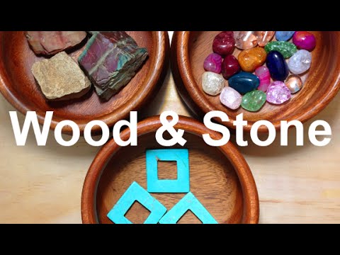 Tingle Sess: Wood & Stone | ASMR | tapping, scratching, soft spoken ...