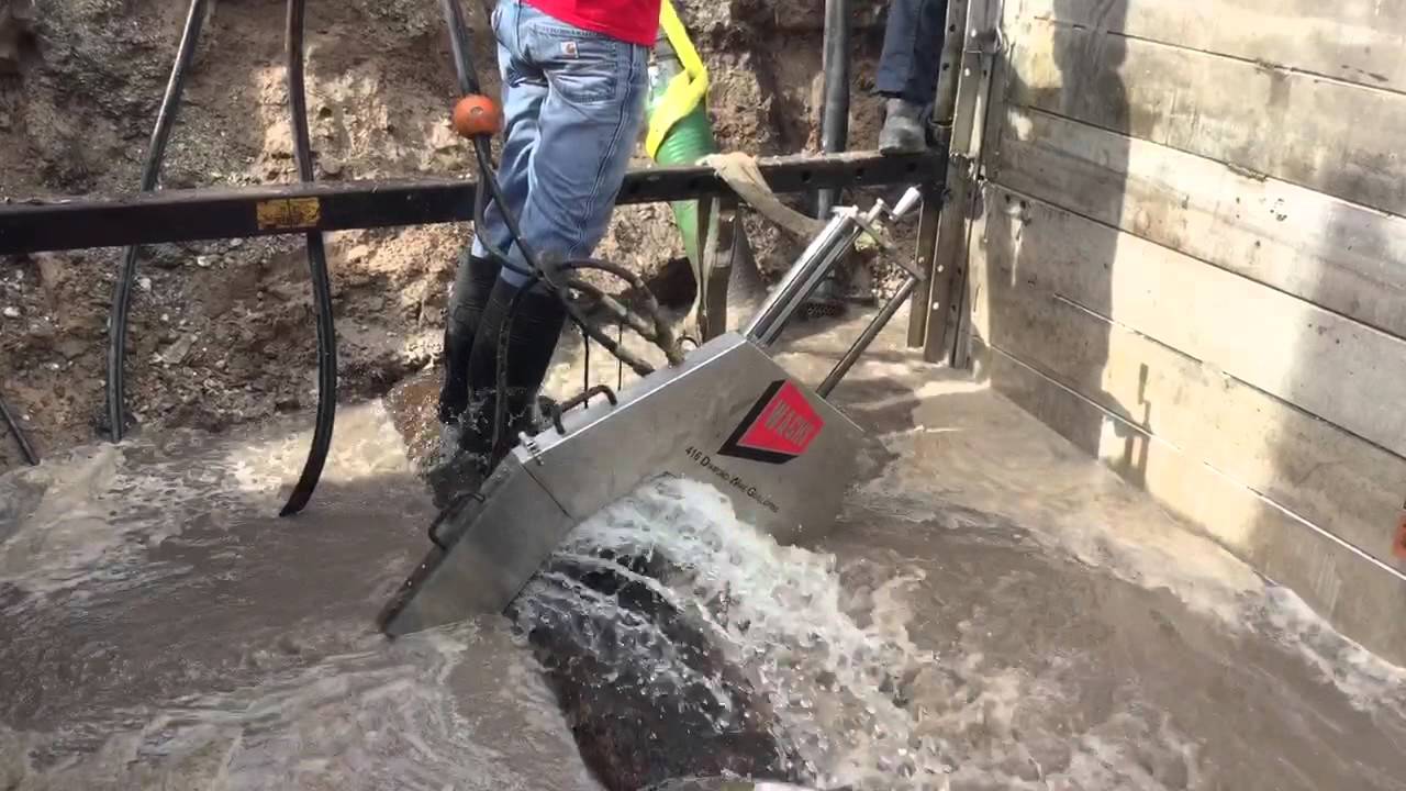 wachs pipe cutter - YouTube