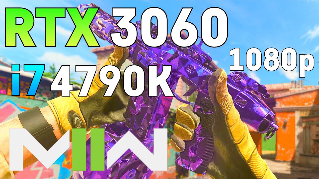 COD MW2 MULTIPLAYER - i7 4790k + RTX 3060 - 1080p - YouTube