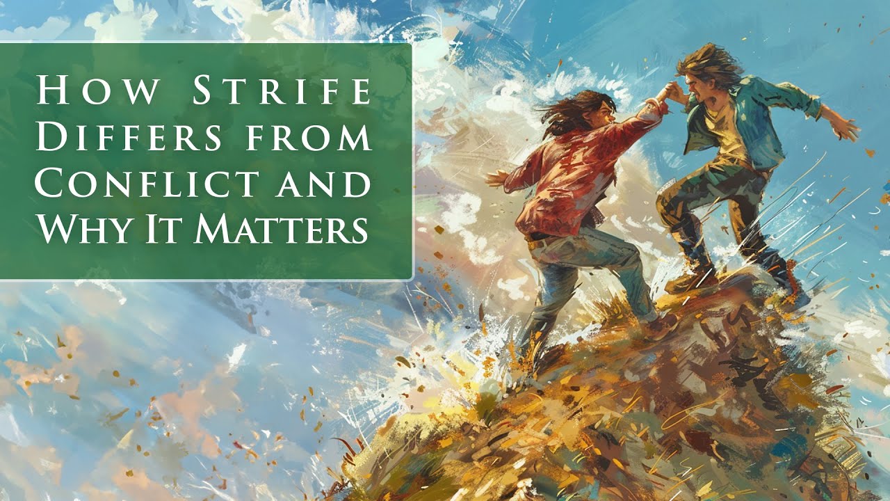 How STRIFE Differs From CONFLICT and Why It Matters In Relationships ...